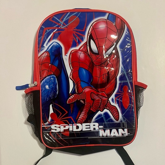 Marvel | Accessories | Marvel Spiderman Backpack Bold And Vibrant ...